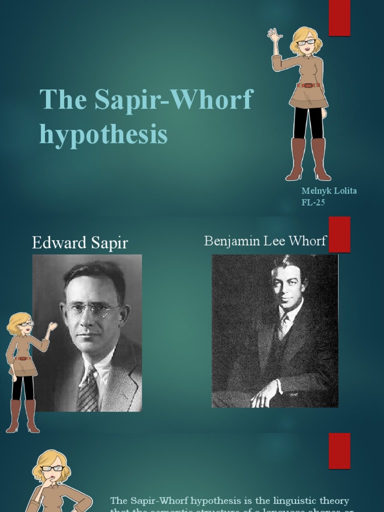 Sapir-Whorf Hypothesis Explained | PDF | Philosophical Movements ...