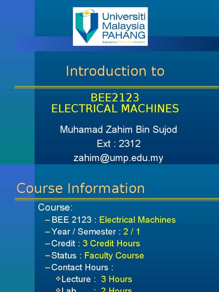 Introduction | PDF | Electric Generator | Engineering
