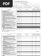 LPA Checklist Excel Table v6 | PDF | Personal Protective Equipment ...