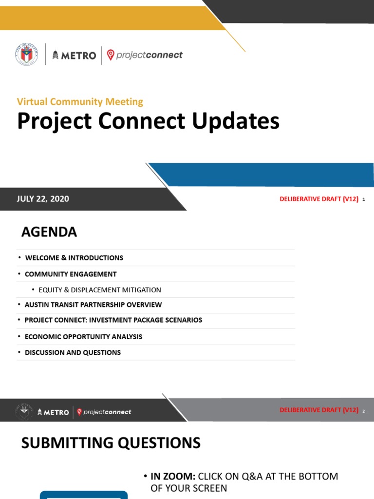 July2020 VCM Slides (v12) | PDF | Light Rail | Public Transport