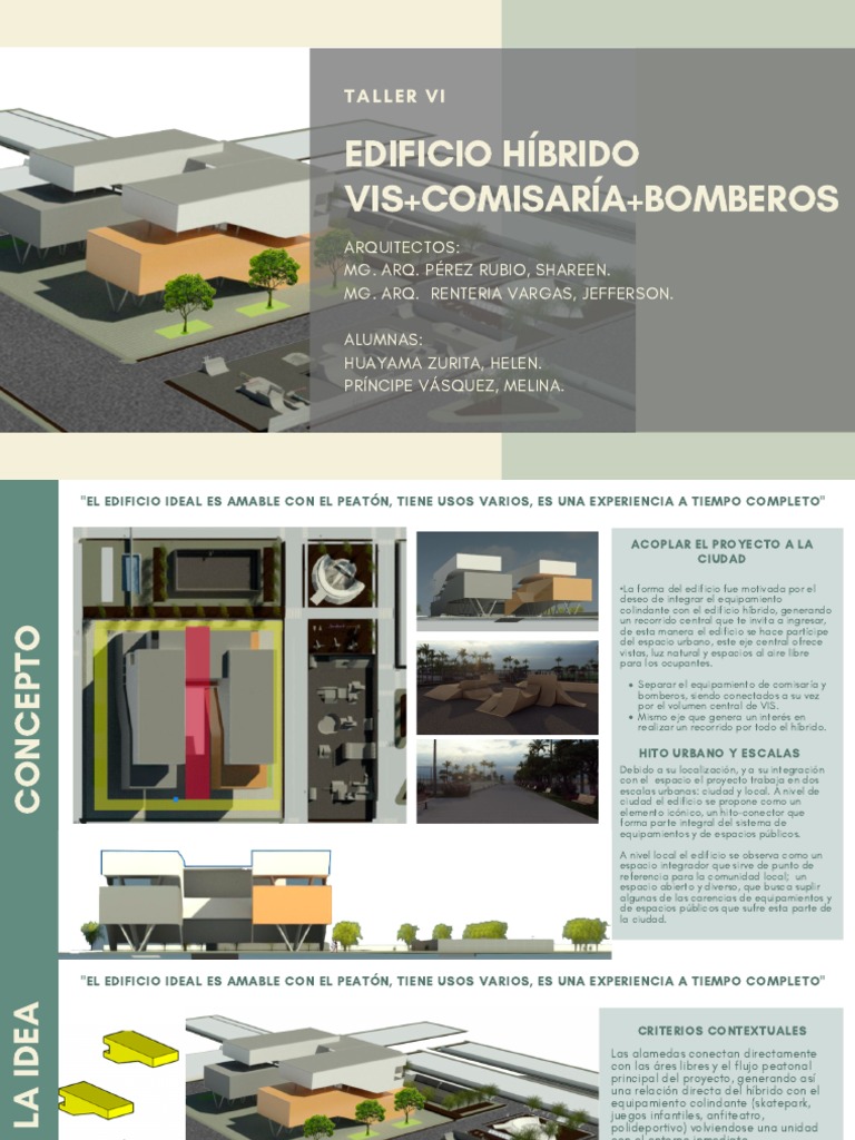 Conceptualización Edificio Híbrido PDF | PDF | Naturaleza