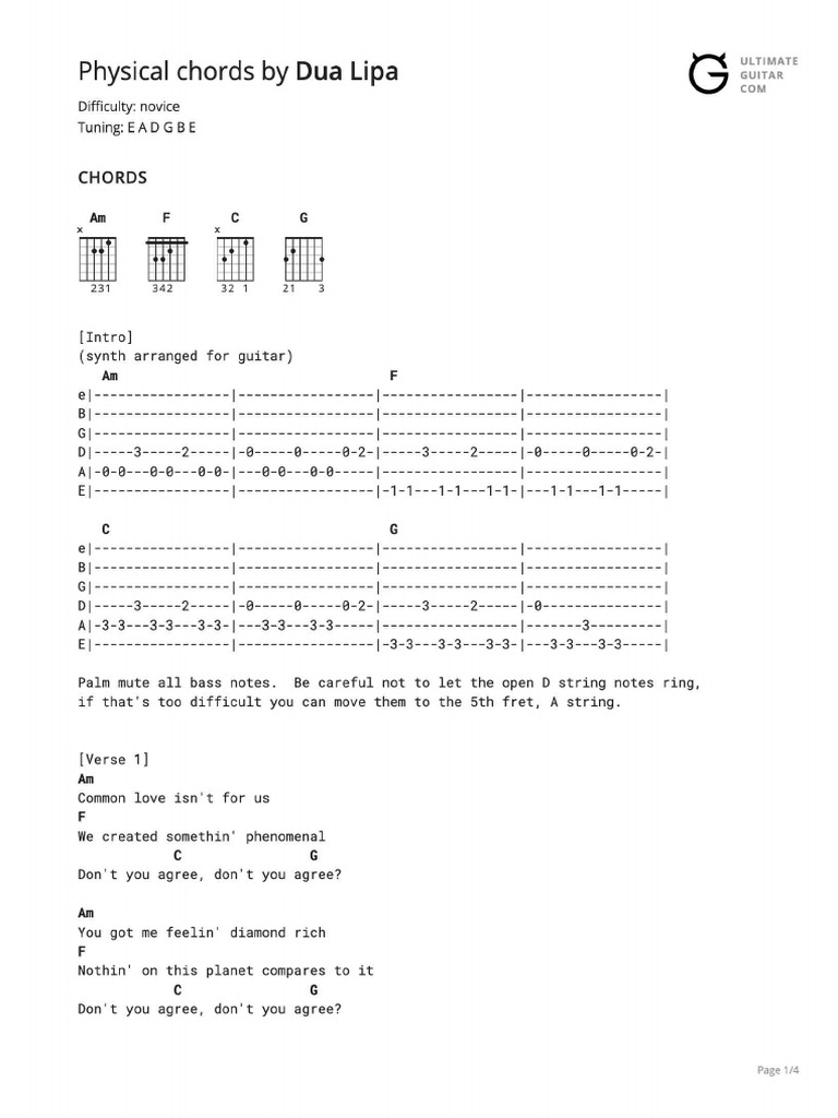 Physical Chords | PDF