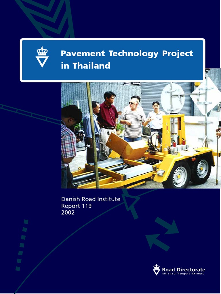 Pavement Technology Project in Thailand: Danish Road Institute Report ...