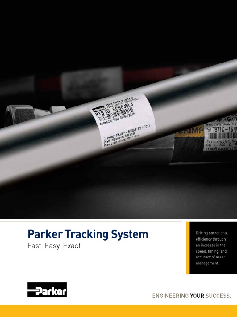 Parker Tracking System | PDF | Barcode | Radio Frequency Identification