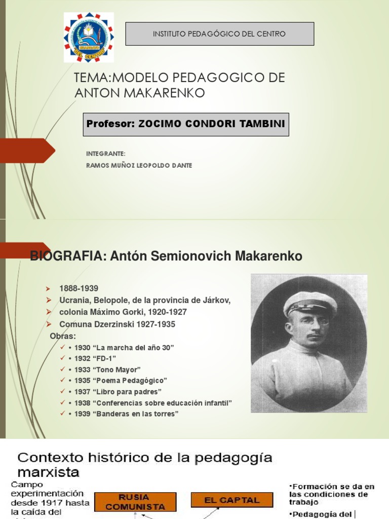 Modelo Pedagogico de Anton Makarenko | PDF | Disciplinas | Pedagogía