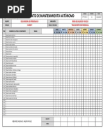 FORMATO TPM Solo | PDF