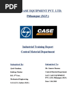 A Report On Industrial Exposure Training at Rabwin Industries | PDF ...