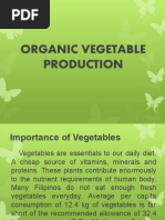 Organic Vegetable Production | PDF | Crop Rotation | Organic Farming