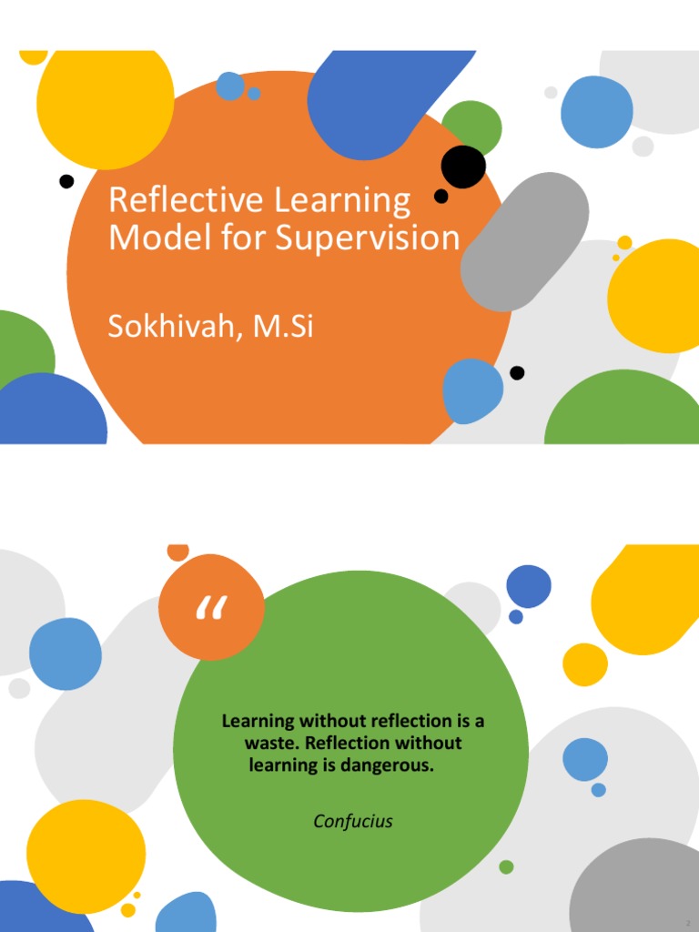 Reflective Learning Model For Supervision | PDF | Reflective Practice ...