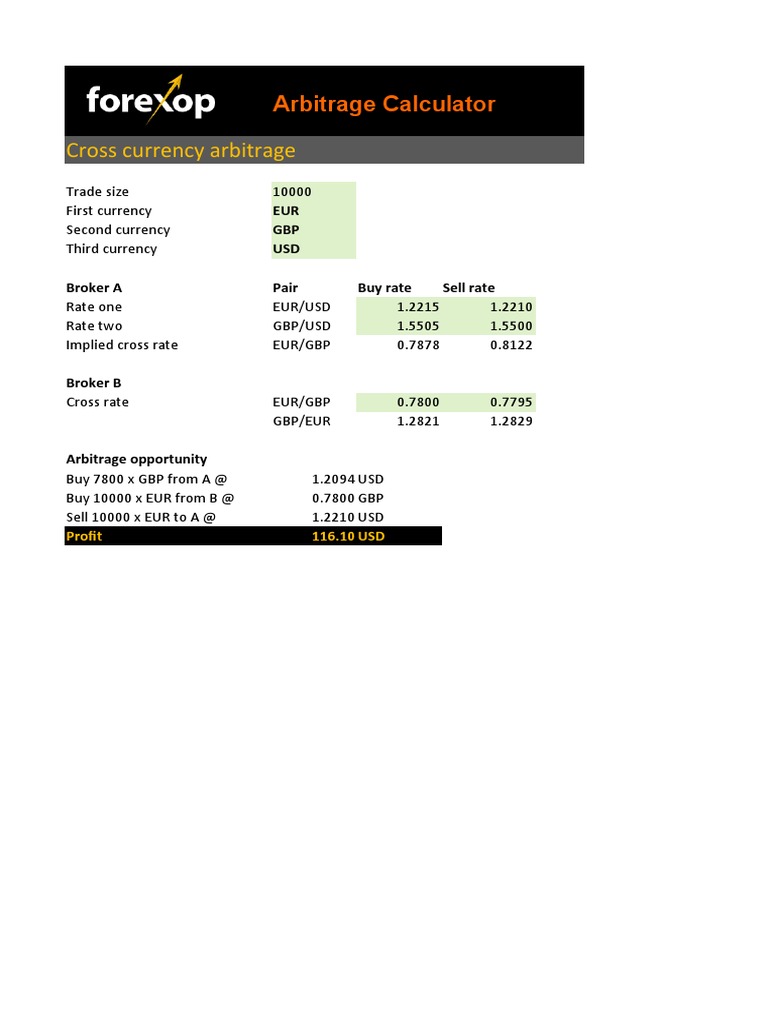 Arbitrage Calculator 3 | PDF | Futures Contract | Arbitrage