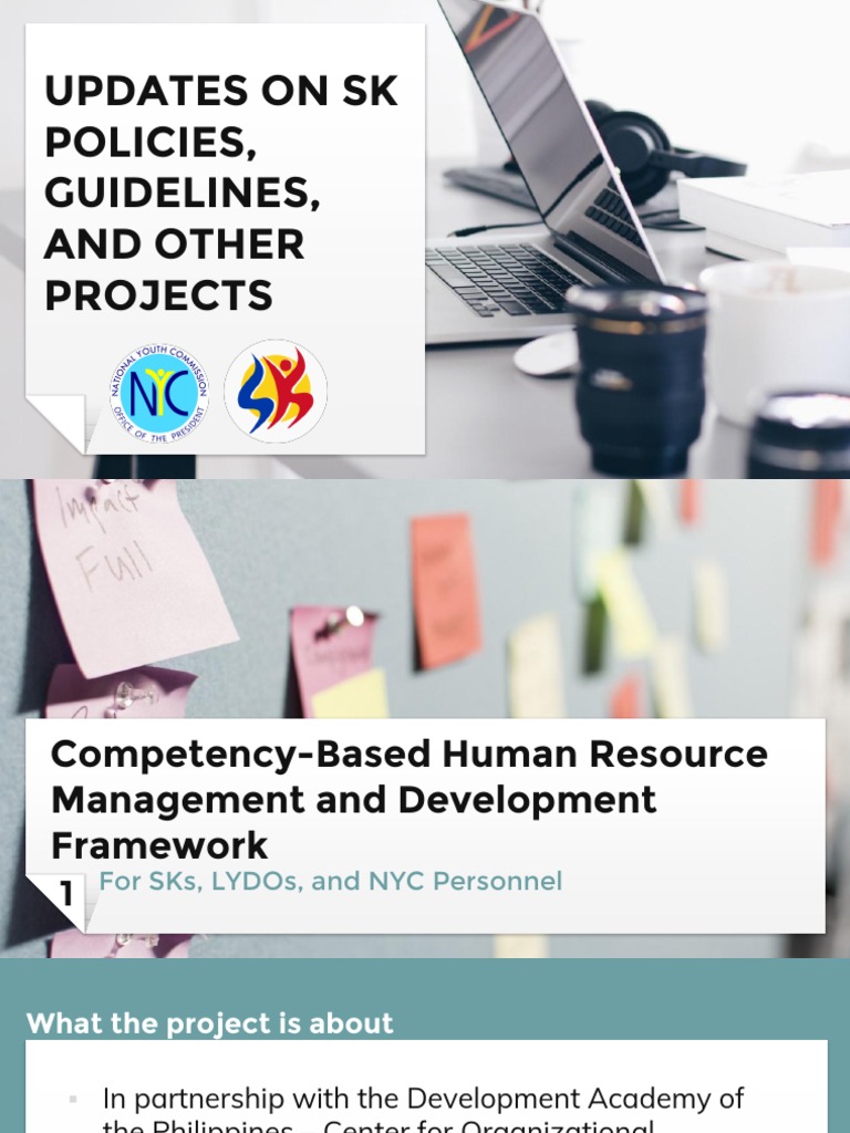 Updates On SK Policies, Guidelines, and Other Projects | PDF | Career ...