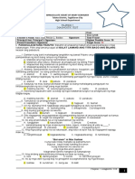 Filipino 7 Pre-Test | PDF