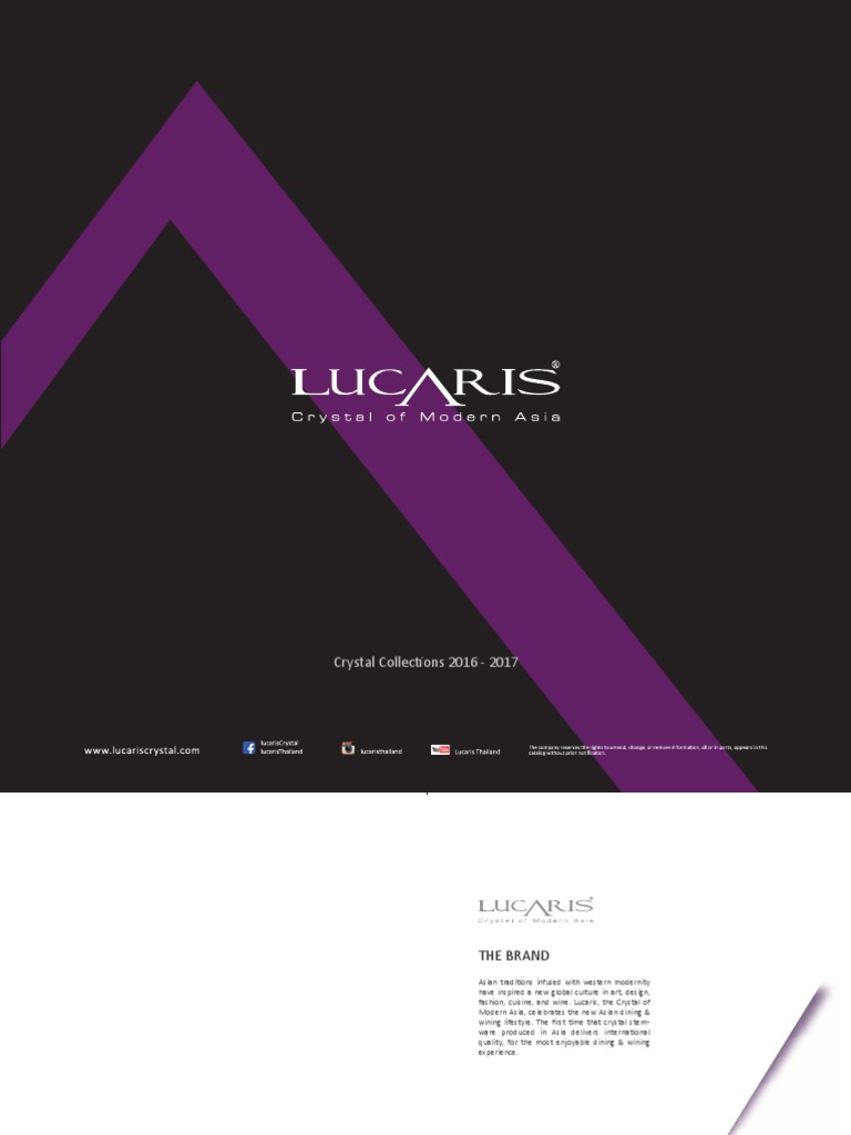 Lucaris Catalog Crystal Collection 2016-2017 PDF | Download Free PDF ...