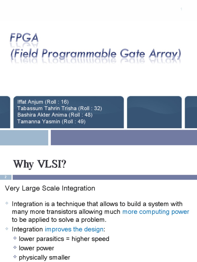 FPGA Design and Architecture Guide | PDF | Field Programmable Gate ...