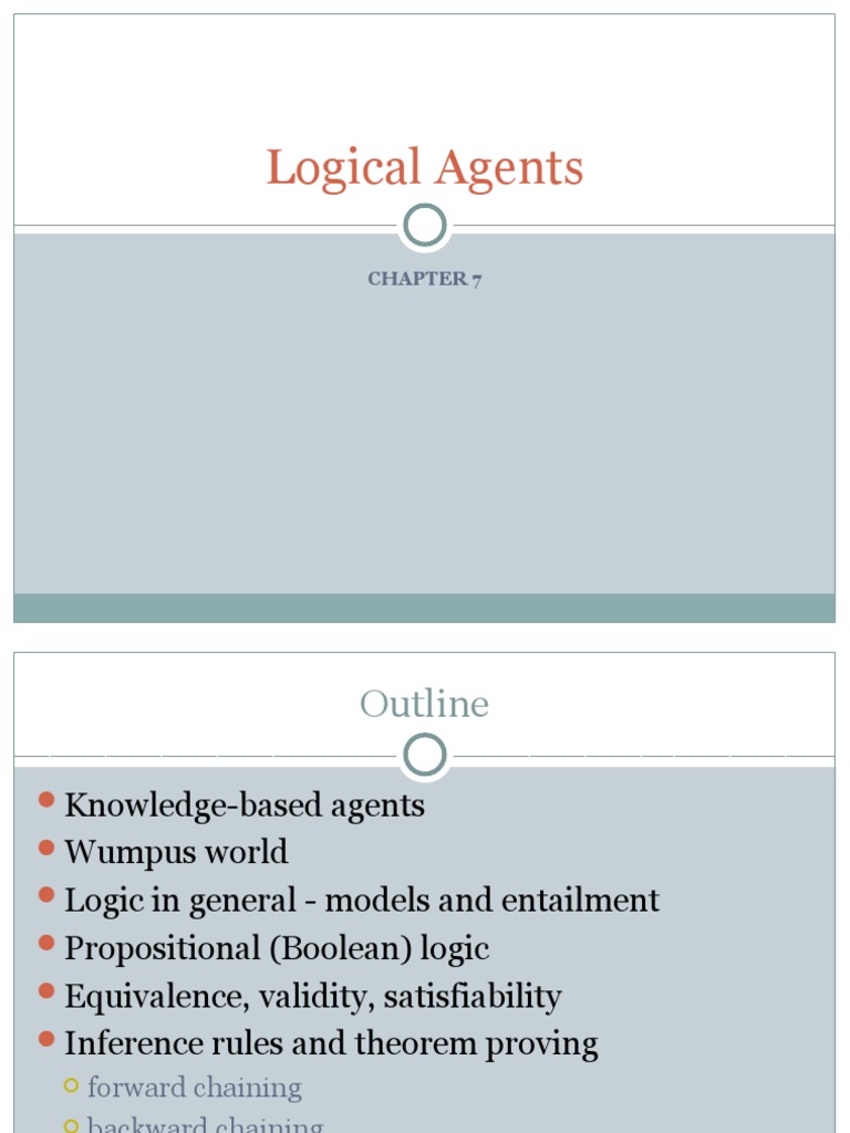 Logic | PDF | Logical Consequence | Knowledge Representation And Reasoning