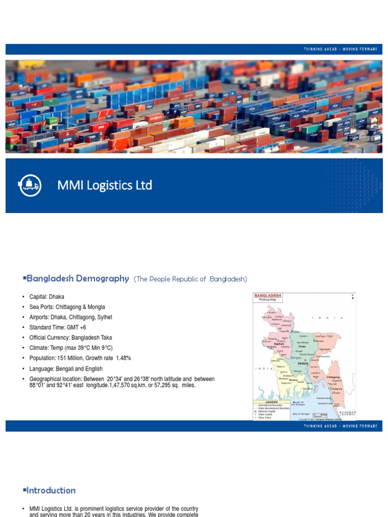 MMI Business Profile PDF | PDF | Cargo | Logistics