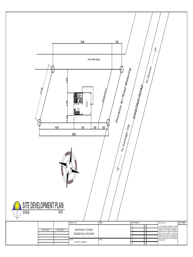 Proposed 2-Storey Residential Building | PDF | Business | Business