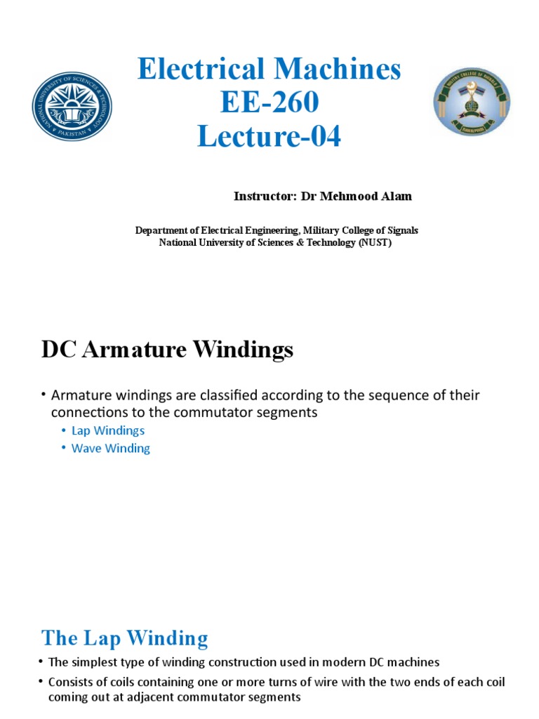 Electrical Machines Lec11 | PDF | Machines | Electrical Engineering