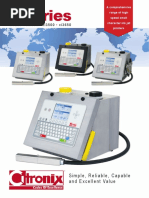 Linx 8920 Datasheet | PDF | Printer (Computing) | Usb