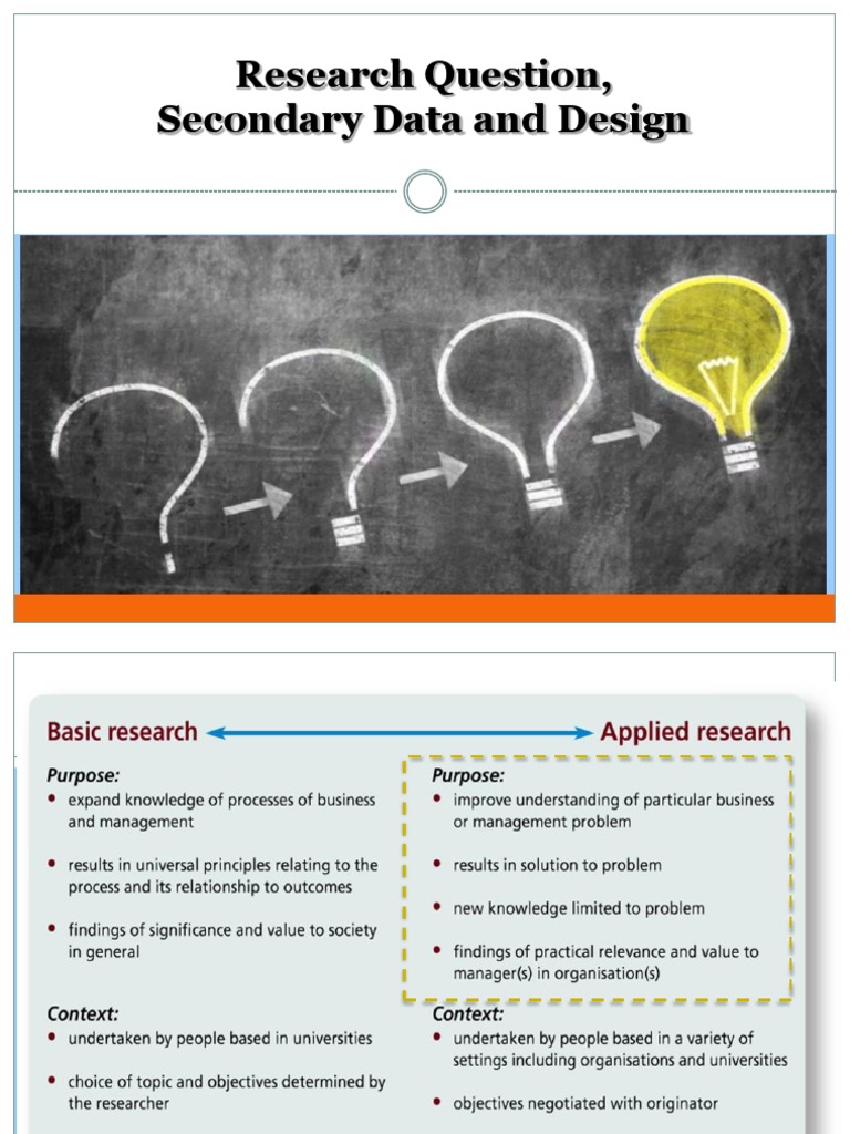 Research Question and Design-V4 | PDF | Research Design | Statistics