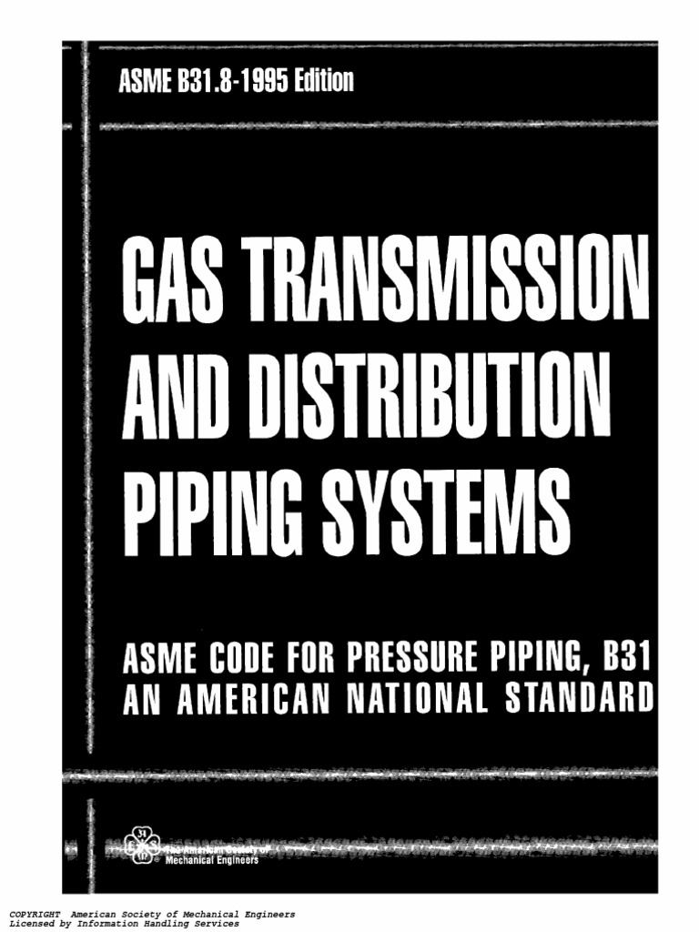 Ansi B31.8 PDF | PDF | Pipe (Fluid Conveyance) | Corrosion