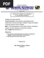 Grade 2 Quarter 3 Week 1 Worksheets | PDF