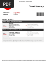 Philippine Airlines Sample Ticket | PDF | Airlines | Transport