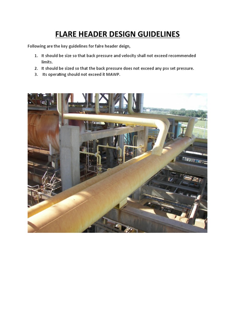 Flare Header Design Guidelines | PDF