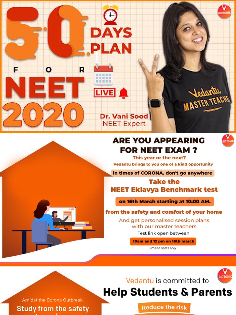 50 Days Study Plan For Neet 2020 | PDF | Ether | Chemistry