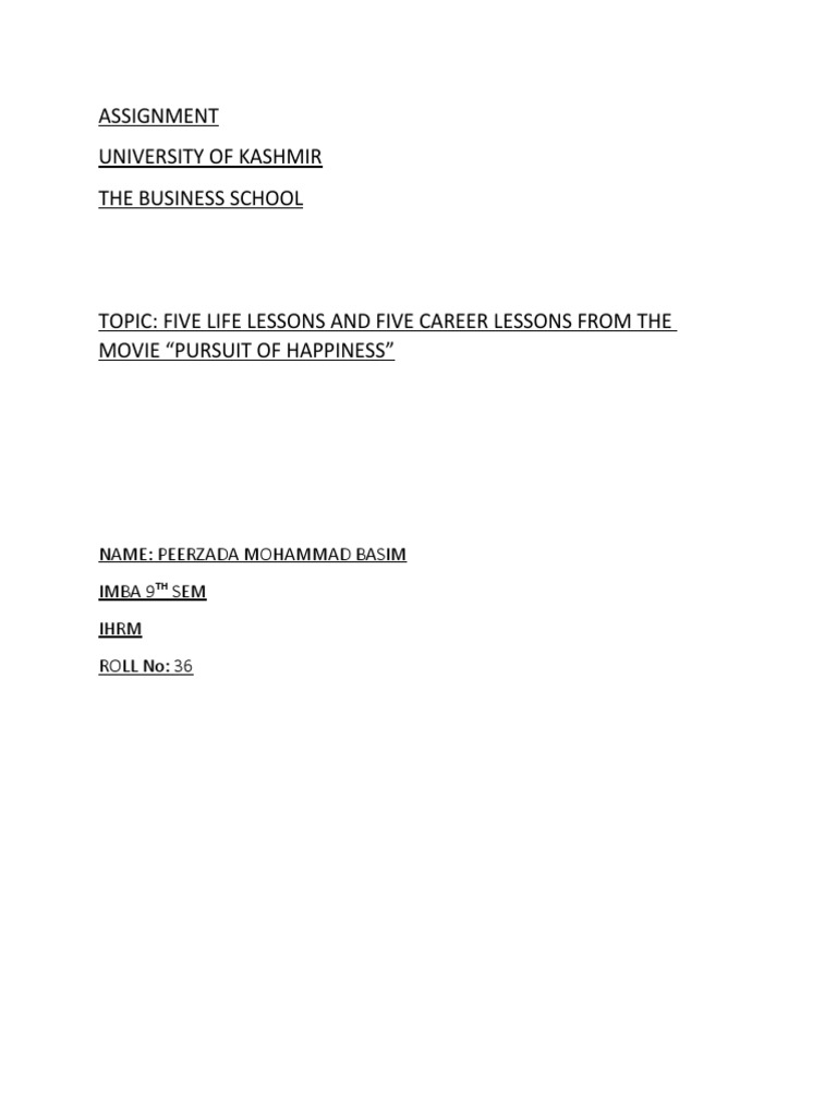 Assignment Ihrm | PDF