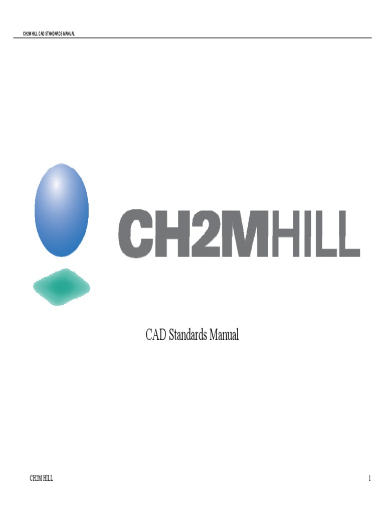 CH2M HILL CAD Standards PDF | PDF | Computer Aided Design | Instrumentation