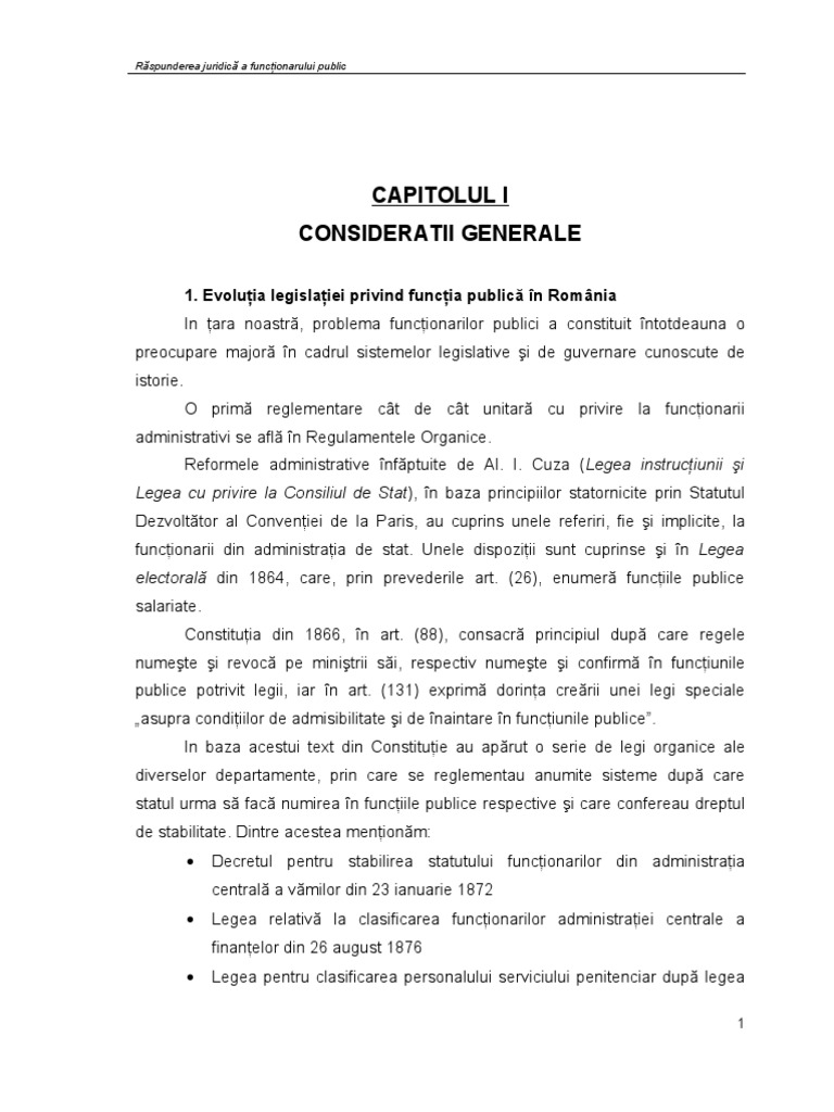 Functionar Public | PDF