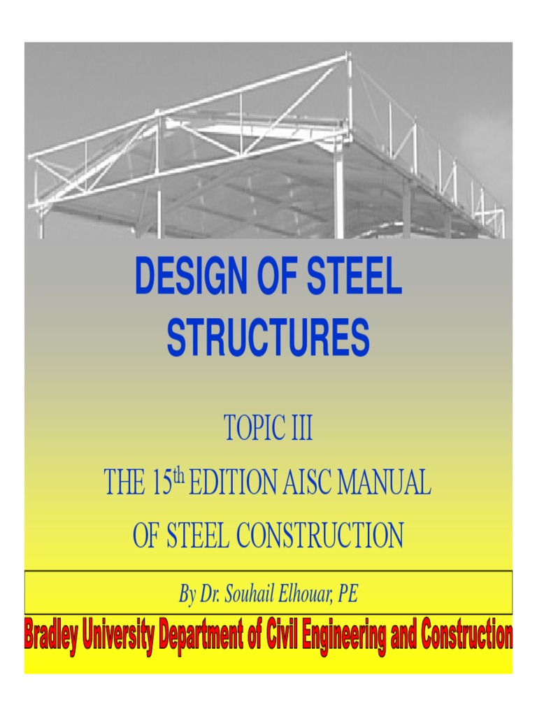 AISC Manual Guide to Steel Structures | PDF | Specification (Technical ...