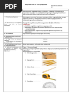DETAILED LESSON PLAN in EPP 4 Kasangkapan at Materyales Sa Pagguhit | PDF