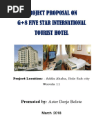 Project Proposal For 5 Star Hotel | PDF | Tourism | Internal Rate Of Return