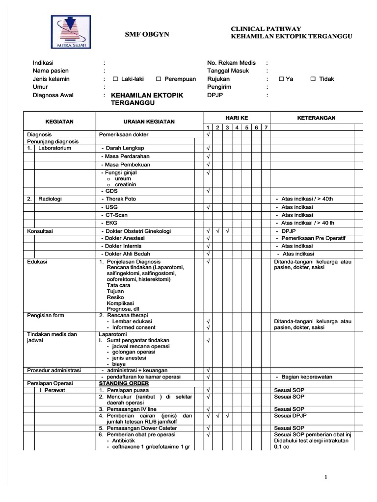 Clinical Pathway Ket | PDF