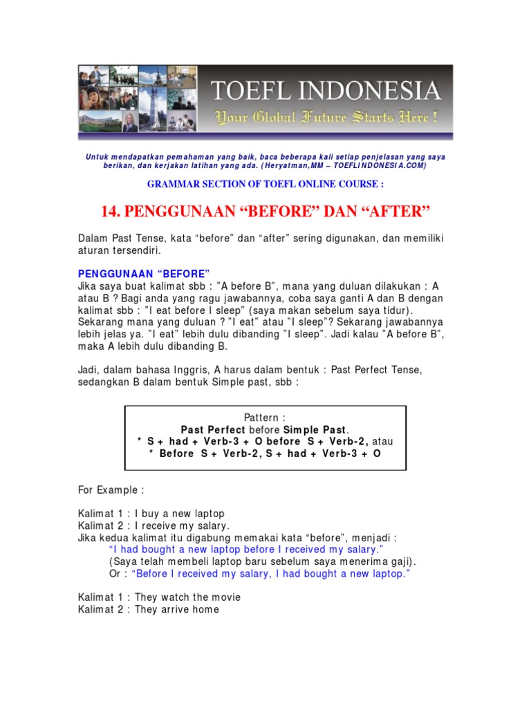 Before and After | PDF