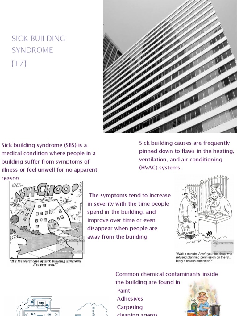 Sick Building Syndrome Power Point File | PDF | Environmental Health ...