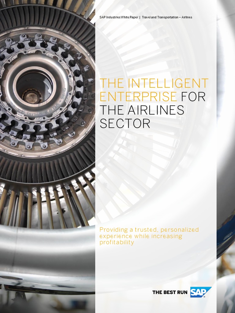 The Intelligent Enterprise: FOR The Airlines Sector | PDF | Sap Se ...