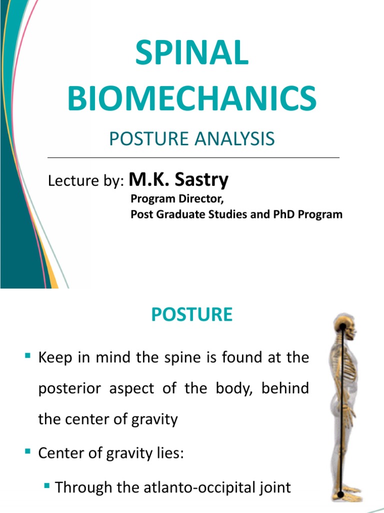 Spinal Biomechanics: Posture Analysis | PDF | Pelvis | Human Leg