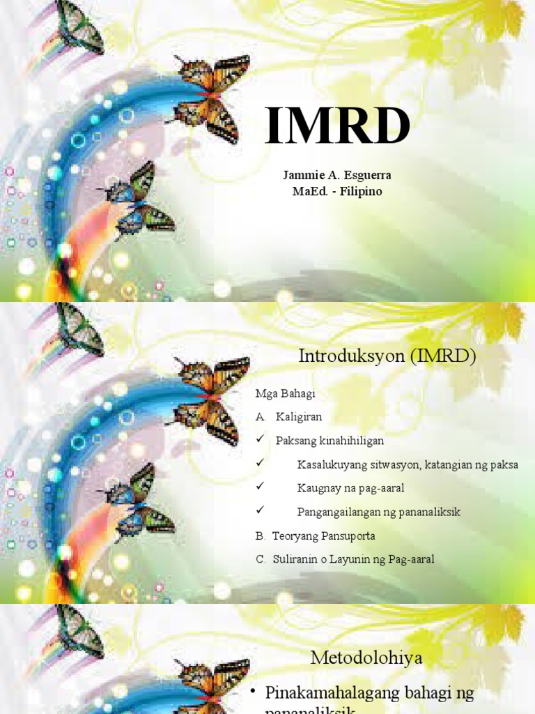 1 IMRD Salin | PDF
