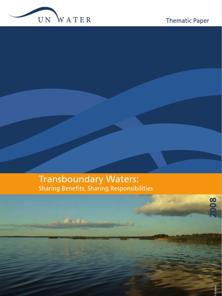 UN Water 2008 Benefit Sharing | PDF | Water Resources | Water Scarcity UN Water 2008 Benefit Sharing | PDF | Water Resources | Water Scarcity
