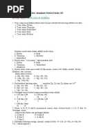 Soal Dan Jawaban Konsentrasi Larutan | PDF