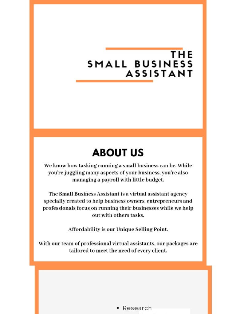 The Small Business Assistant - SMM Rate Card | PDF | Computers