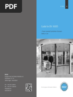 EN 81-41 Standard for Lifting Platforms | PDF | Door | Insulator ...