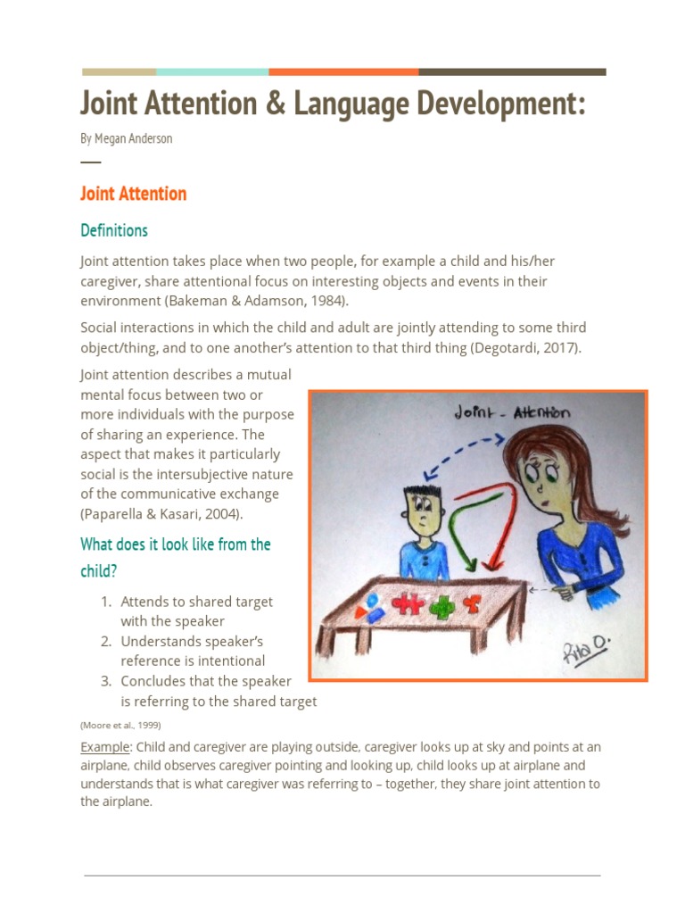 Ipp Joint Attention-2 | PDF | Language Development | Attention