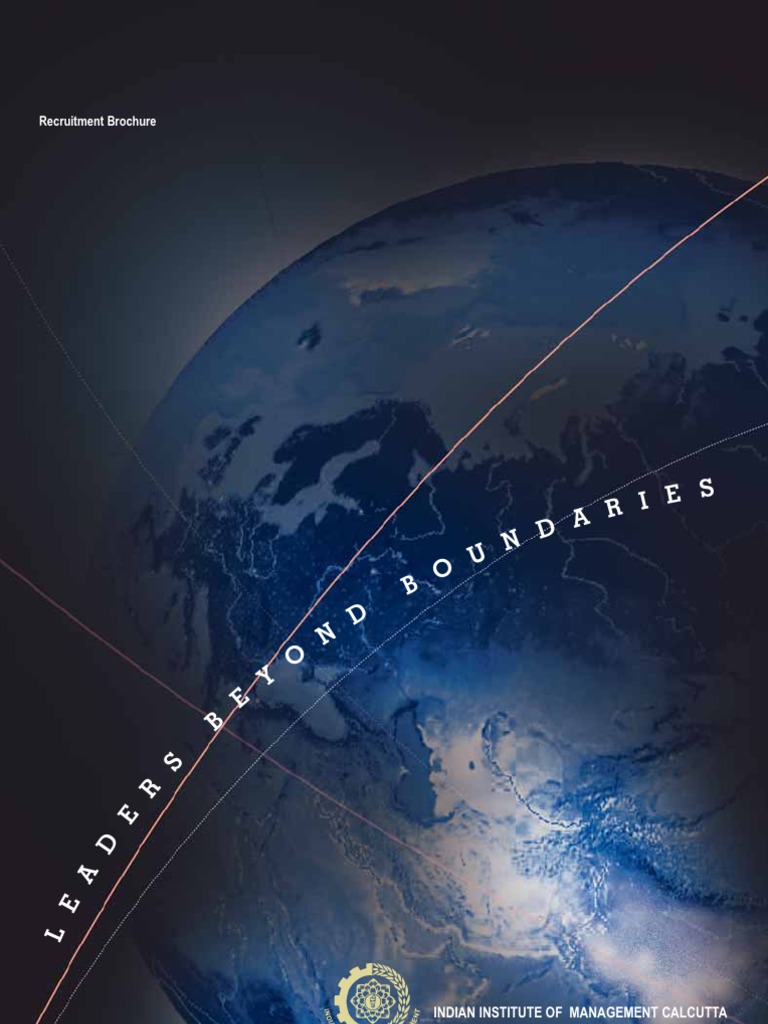 Iim C - PGP Brochure - 09 | PDF | Business | Economies