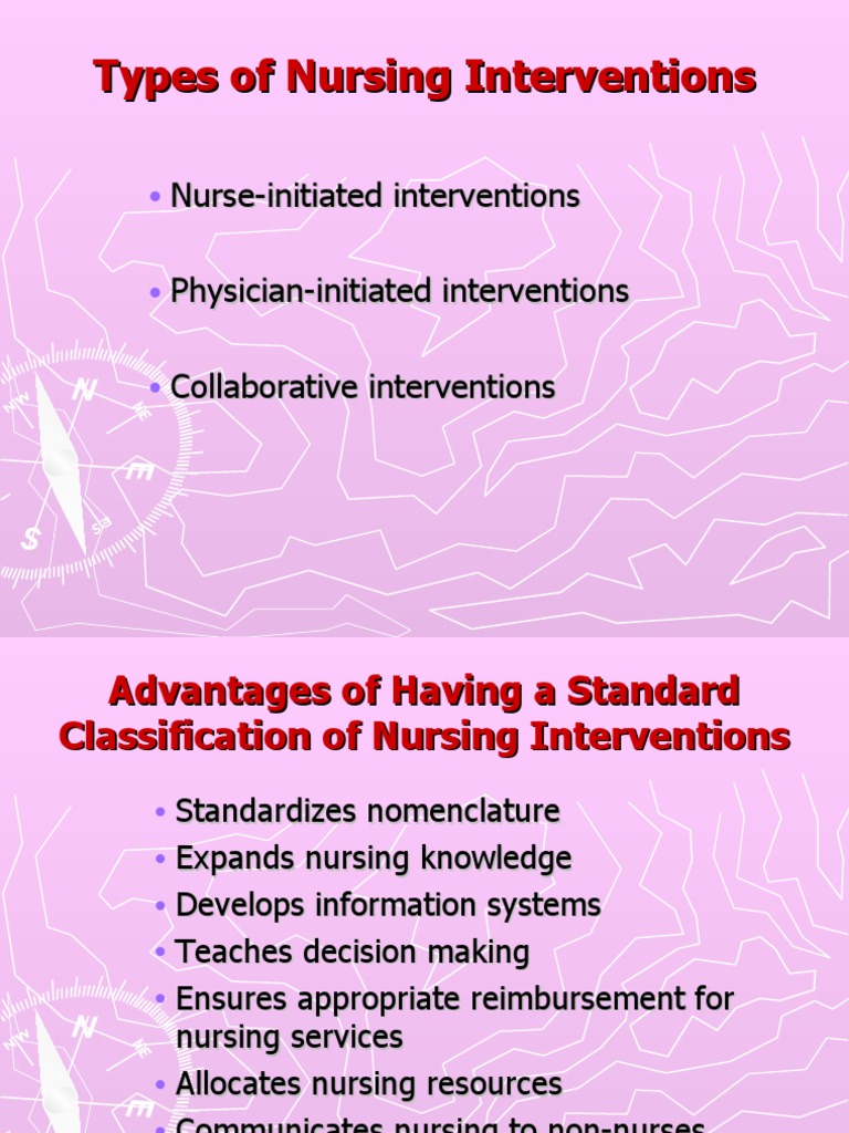 Types of Nursing Interventions | PDF