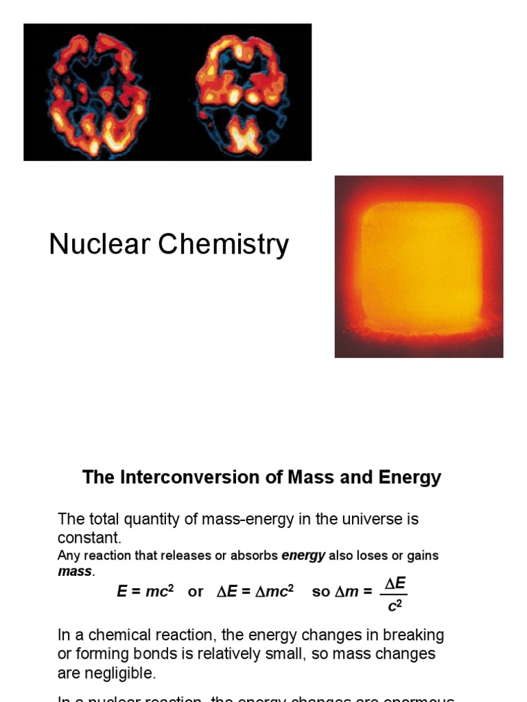 02 Nuclear Chemistry (Part 2) | PDF | Binding Energy | Radioactive Decay