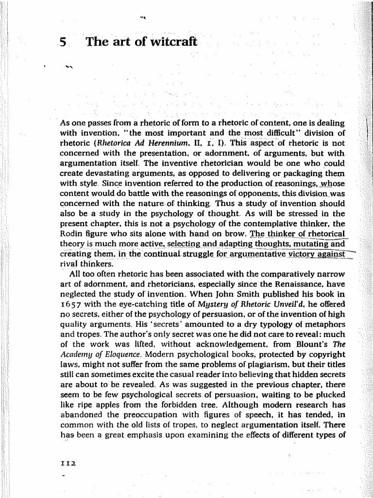 Billig, Michael - CAPITULO 5 Arguing and Thinking - A Rhetorical ...
